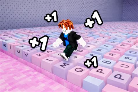หลบหนีแป้นพิมพ์ความเร็ว 1 เล่นบน Roblox