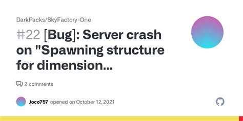 Bug Server Crash On Spawning Structure For Dimension Minecrafttheend · Issue 22
