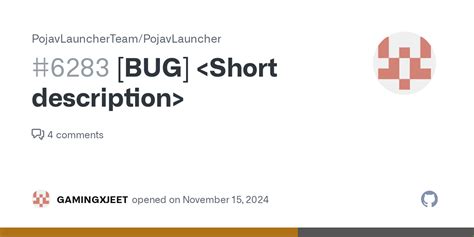 Bug · Issue 6283 · Pojavlauncherteampojavlauncher · Github
