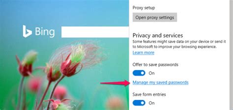 How To View And Manage Saved Passwords In Edge Browser Laptop Mag