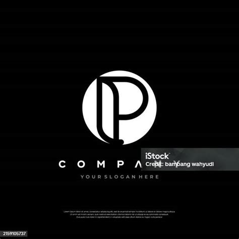 알파벳 문자 P 모노그램 로고 골드 컬러 우아한 클래식 0명에 대한 스톡 벡터 아트 및 기타 이미지 0명 3차원 형태 개성 개념 Istock