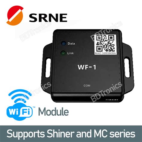 Srne Wifi Adapter Wf 1 Remote Monitoring For Srne Shiner And Mc Series Mppt Solar Charge