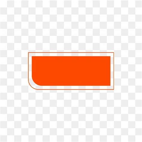 Modern Orange Rectangle Design