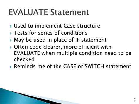 Ppt Decision Making Using The If And Evaluate Statements Powerpoint Presentation Id 2784738