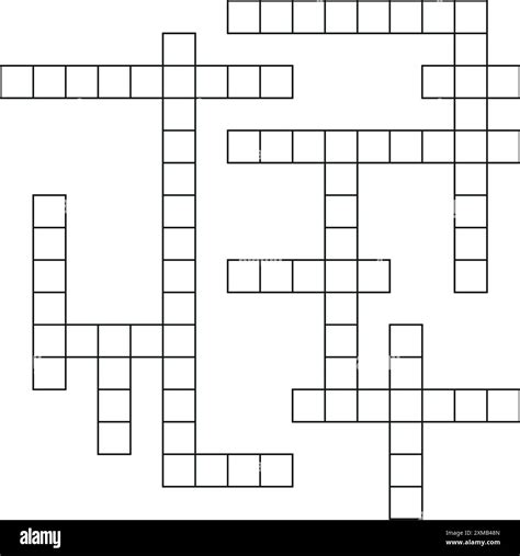 Free Blank Crossword Puzzle Template Printable Free Printables