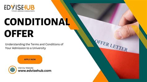 Conditional Offer Understanding The Terms And Conditions Of Your