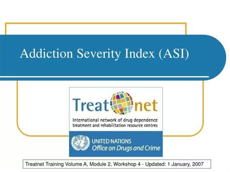 Ppt Addiction Severity Index Asi Powerpoint Presentation Free Download Id 369851