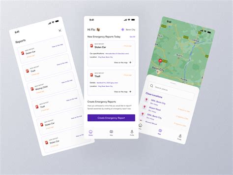 Dribbble Alertz App Png By Flourish Ralph