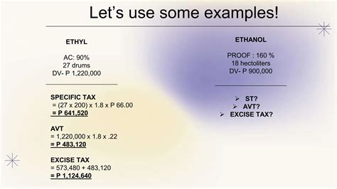 Excise Tax 2024 Practical Computation Basic Concept Of Excise Taxpptx