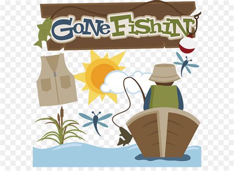 Gone Fishing Vector At Getdrawings Free Download
