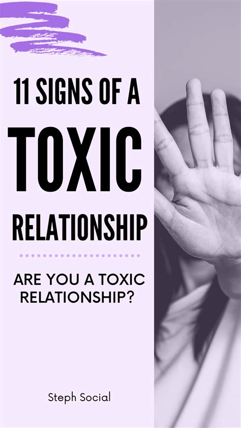 Warning Signs Of A Toxic Relationship Artofit