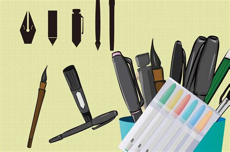 【最も人気のある！】 文房具 イラスト フリー ~ 無料の印刷可能なイラスト画像