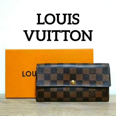 Louis Vuitton ルイヴィトン 長財布 ダミエ ブラウン