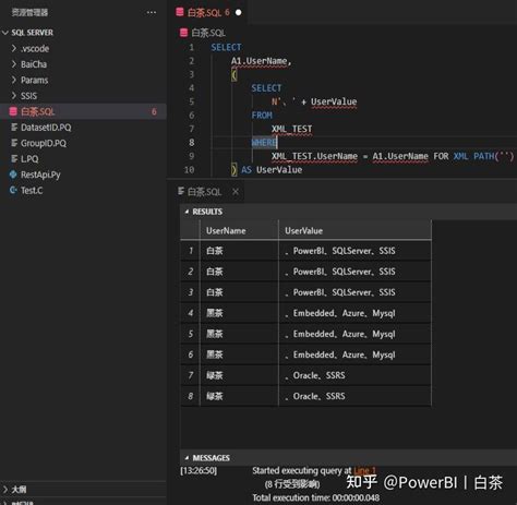 Bi Sql丨xml Path 知乎