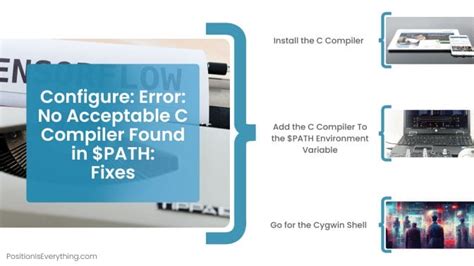 Configure Error No Acceptable C Compiler Found In Path
