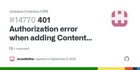 401 Authorization Error When Adding Content Delivery Api · Issue 14770