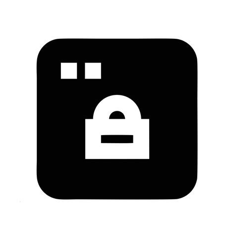 Lock Security Icon Symbol Vector Image Illustration Of The Key Secure Access System Vector