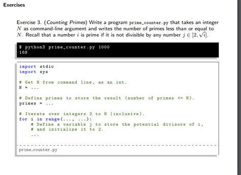 solved exercises exercise 3 counting primes write a