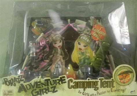 Bratz Adventure Girlz Camping Tent Rare Plus 2 Adventure Girls Dolls