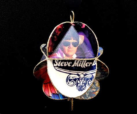 Steve Miller Band Ornament Upcycled Album Cover Music Decor Etsy