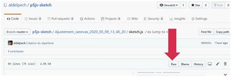 des scripts stockés dans github