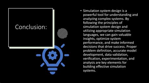 Principles Of Simulation System Design And Simulation System And