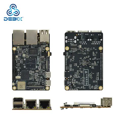 Debix Imx Ull Raspi Replacement Iot Single Board Sbc Computer With Two Ethernet Port Rj