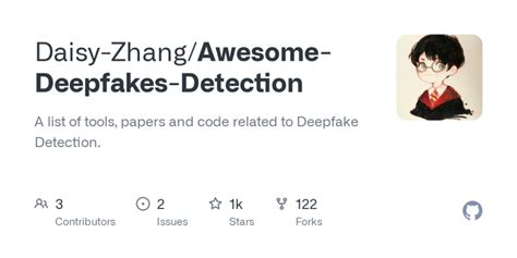 Guy Sukerman On Linkedin Github Daisy Zhangawesome Deepfakes Detection A List Of Tools Papers