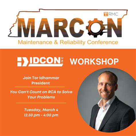 Industry Conferences Idcon Reliability And Maintenance Consulting And