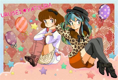 Invader Lum And Shinobu Animes Finest Fan Art 30402083 Fanpop