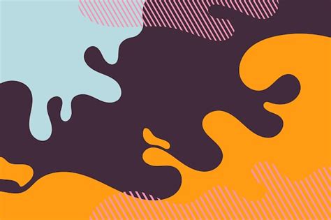 Premium Vector Gradient Blob Abstract Background