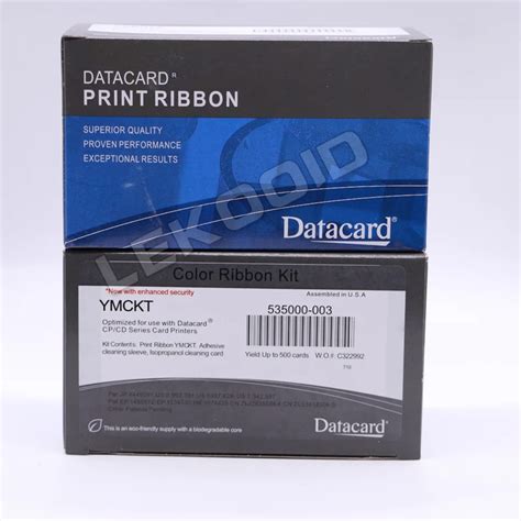 Datacard Cd800 Card Printer Original Ribbon 535000 003