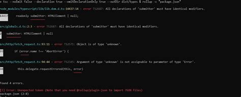 I Want To Integrate Turbo I Am Unable To Build A Single Js Ts File Errors In Npm Run Build