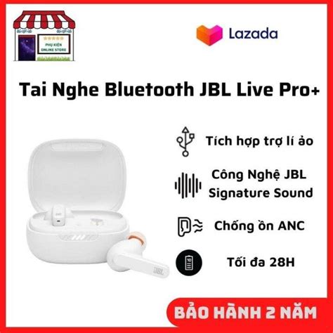 Free Ship Tai Nghe Bluetooth True Wireless Jbl Live Pro Tai Nghe Nh T Tai Bluetooth Kh Ng
