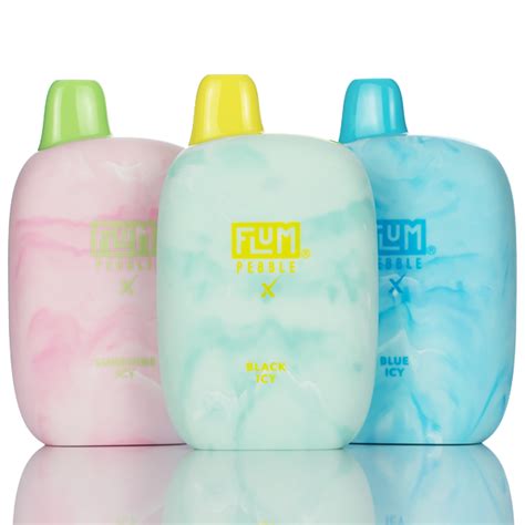 Flum Pebble X 6000 Puffs Disposable Vape 14ml Sunshine Icy Tenvape