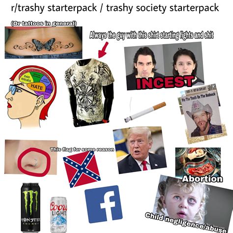 Rtrashy Starterpack Rstarterpacks