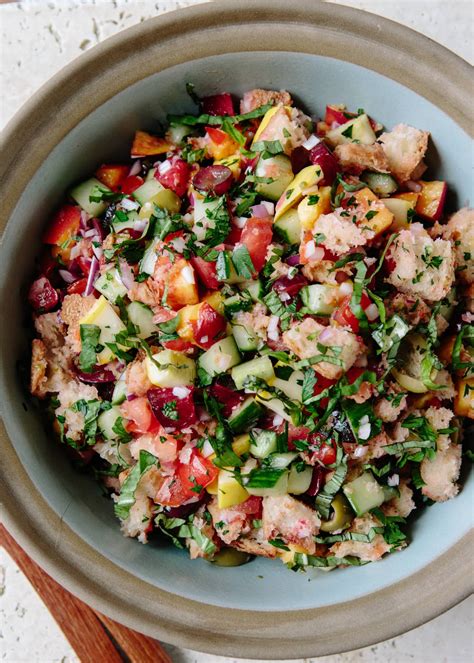 Recipe Spicy Panzanella Salad Kitchn