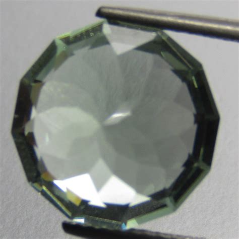 570cts Geniune Natural Green Amethyst Prasiolite Round Custom Cut