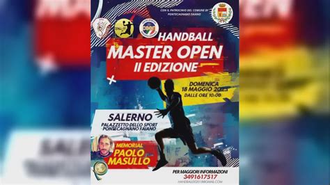 Master Open ‘paolo Masullo In Arrivo La Ii Edizione