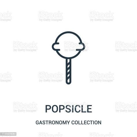 미식 컬렉션 컬렉션에서 아이스 캔디 아이콘 벡터 얇은 라인 아이스 아웃 개요 아이콘 벡터 일러스트 레이 션입니다 0명에 대한 스톡 벡터 아트 및 기타 이미지 Istock