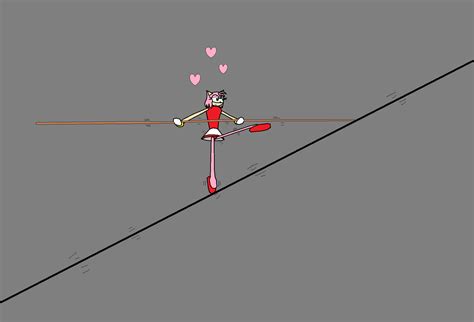 Amy On Love Tightrope By Swordodinx On Newgrounds
