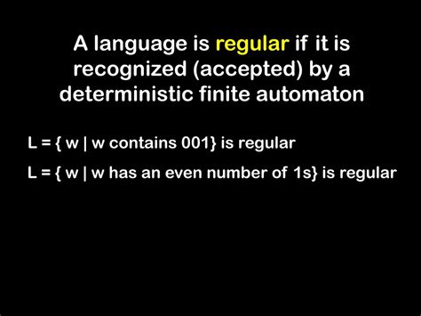 Ppt Simple Deterministic Finite Automaton Explained In Two Minutes Powerpoint Presentation