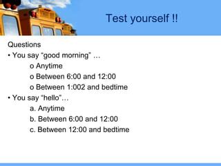 Lesson 1 Introduction And Greeting PPT