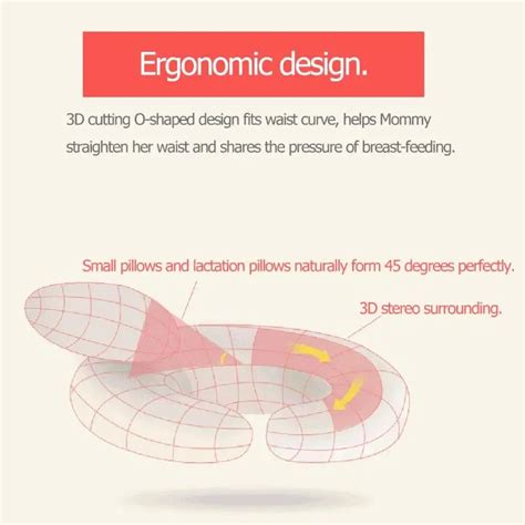 Многофункциональный для грудного вскармливания Подушка для новорожденных младенцев маленьких