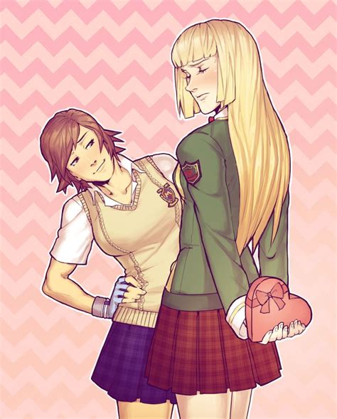 Asuka X Lili Tekken Asuka Animation Art Character Design Yuri Anime