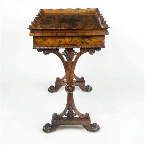 A George Iv Rosewood Tray Top Table Attributed To Gillows Bada