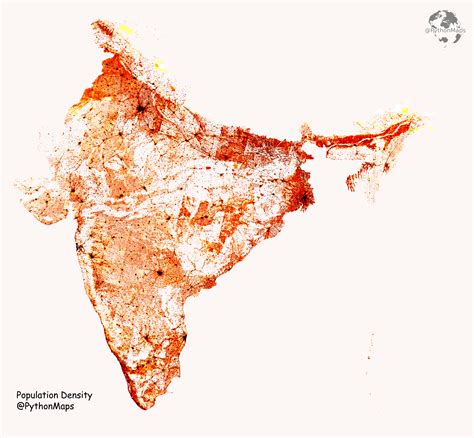 Creating Beautiful Population Density Maps With Python Towards Data