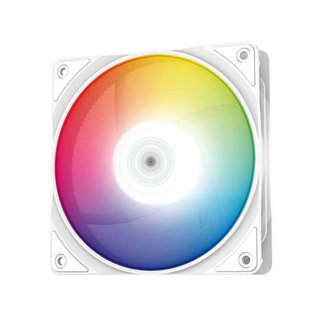 Deepcool Cf120 Wh Mb Controlled 120mm Argb Led Case Fan