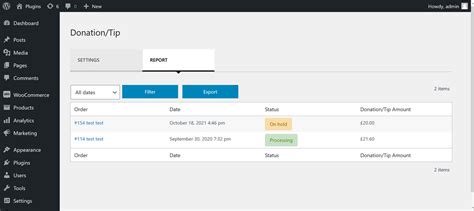 Woocommerce Donation Or Tip On Cart And Checkout