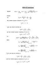 HW Solutions Pdf HW Solutions Course Hero